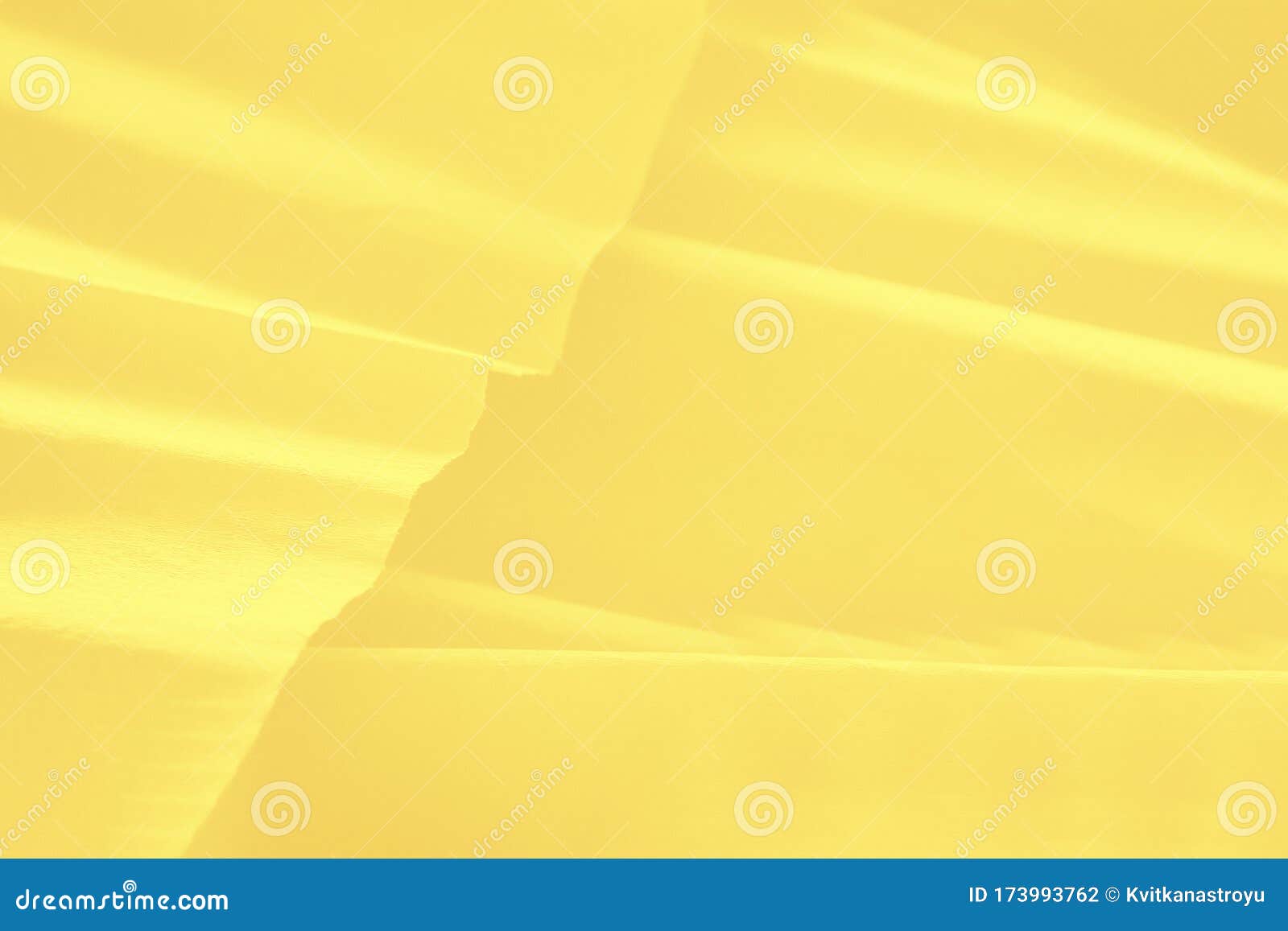 Light Yellow Gradient Background with Paper Waves Stock Illustration ...