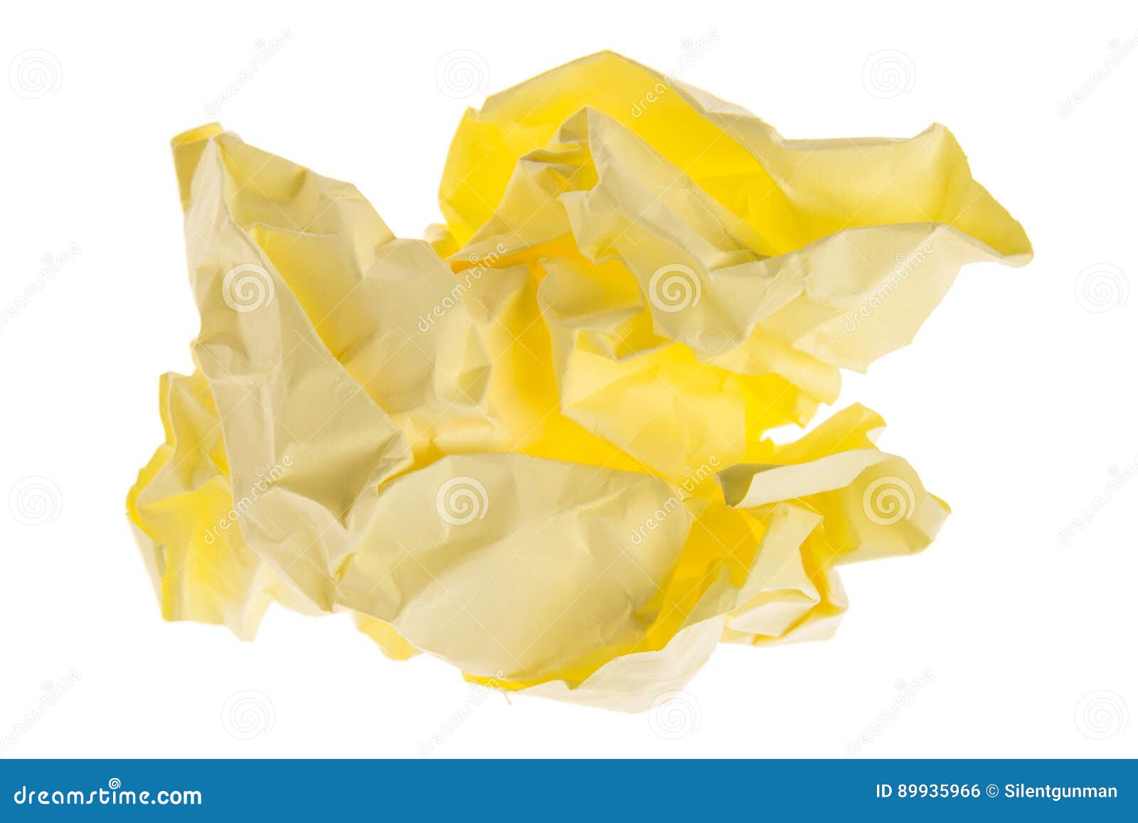 Light yellow lump paper stock photo. Image of paper, blank - 89935966