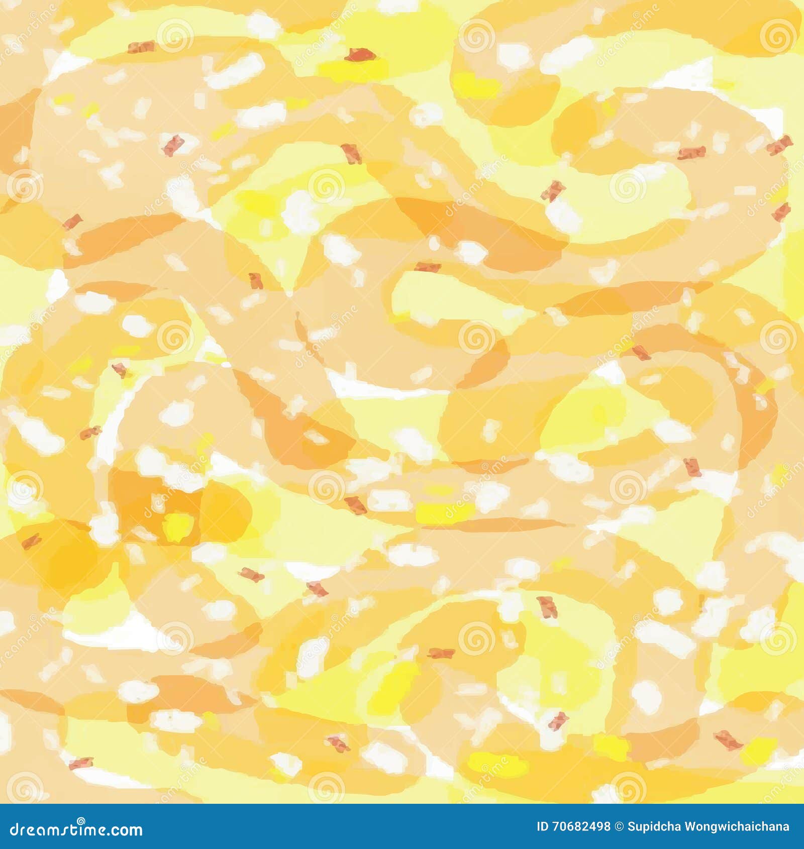 Light Yellow Orange Love Pastel Background Stock Vector - Illustration ...
