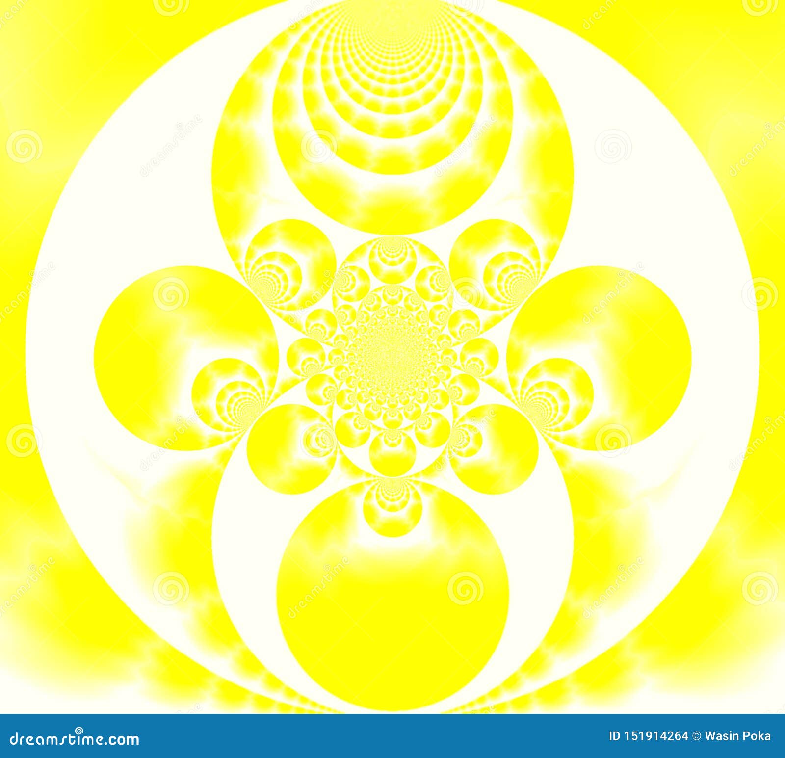 Light Yellow Patterns of the Religion Stock Illustration - Illustration ...