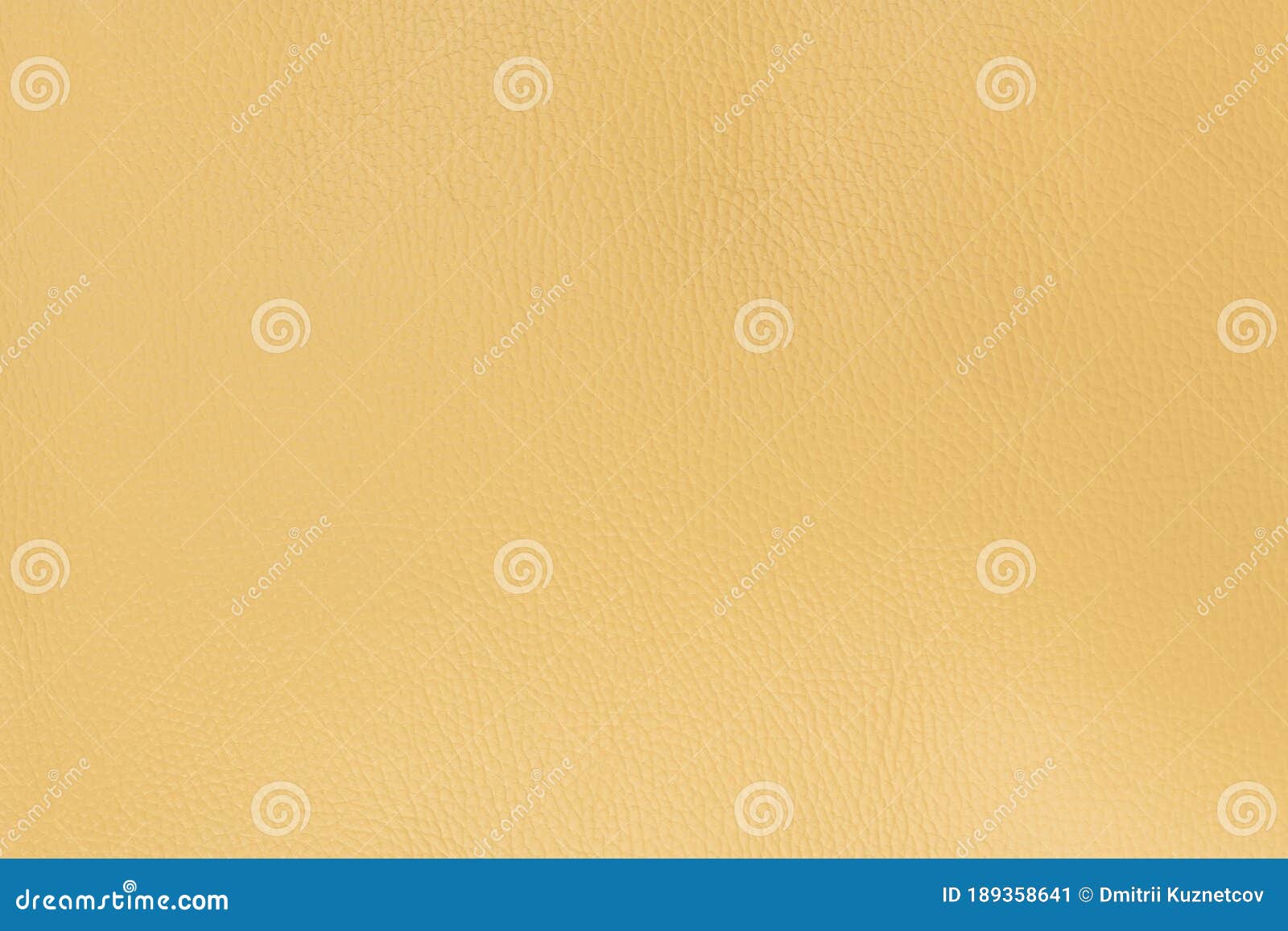 Light Yellow Smooth Natural Leather with Medium Grain Textured ...