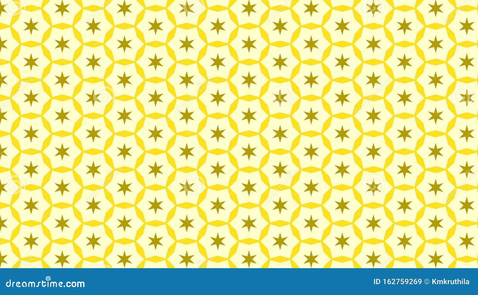 Light Yellow Star Pattern stock vector. Illustration of symbols - 162759269