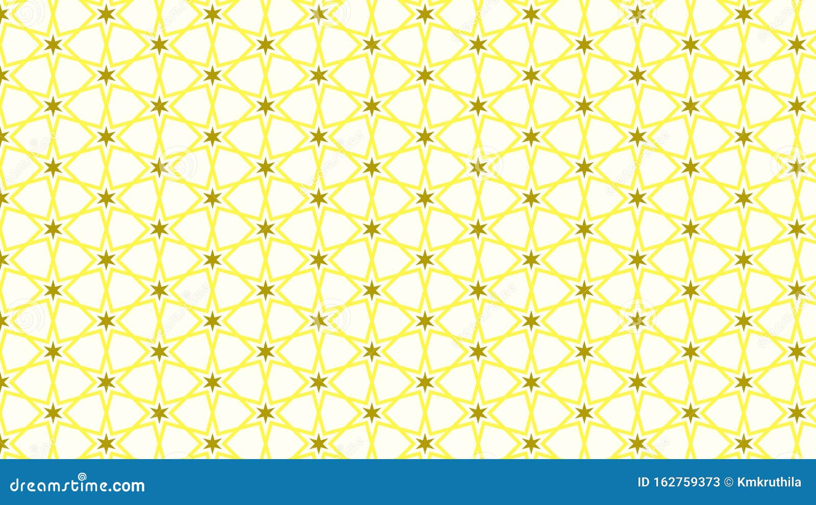 Light Yellow Star Pattern Background Vector Image Stock Vector ...