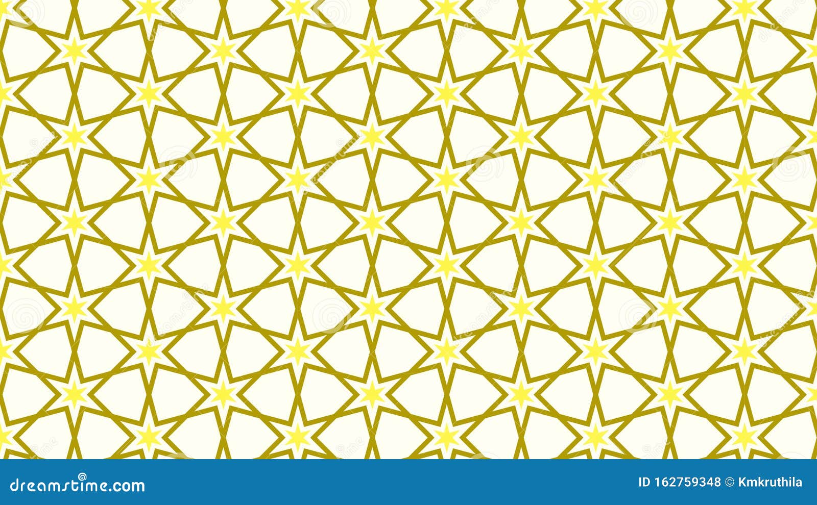 Light Yellow Star Pattern Vector Graphic Stock Vector - Illustration of ...