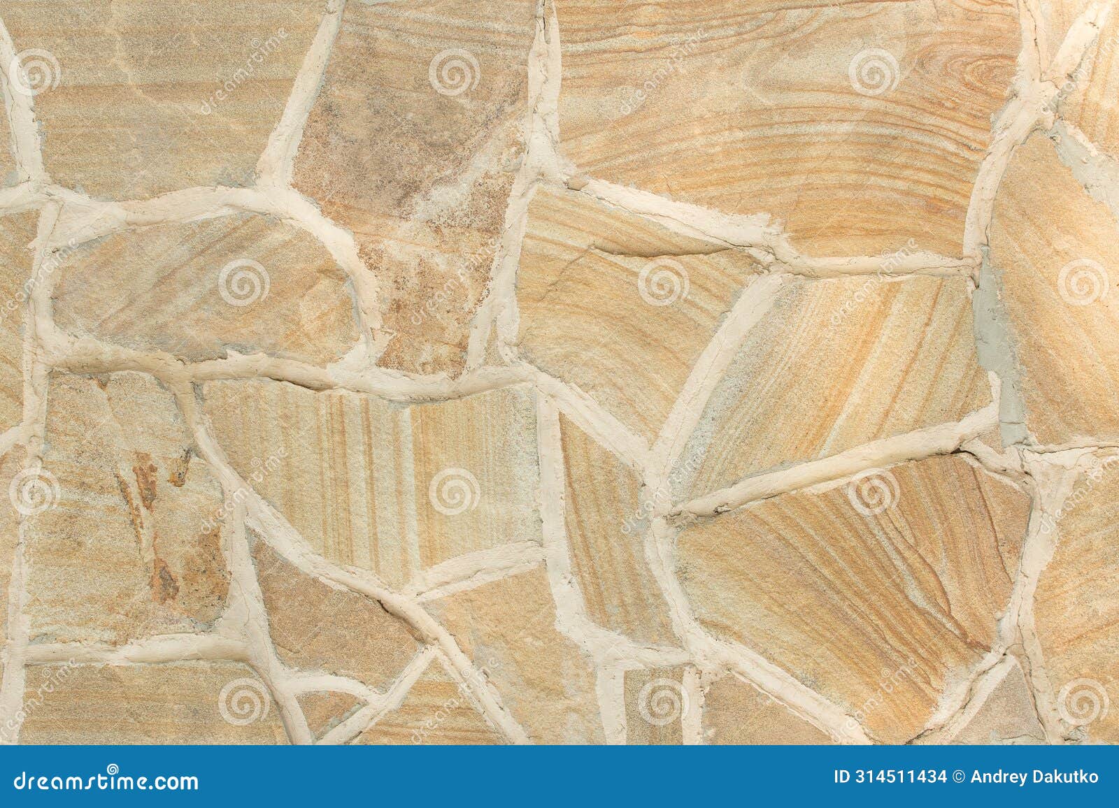 Light Yellow Stone Tile Abstract Pattern Rock Surface Grunge Texture ...