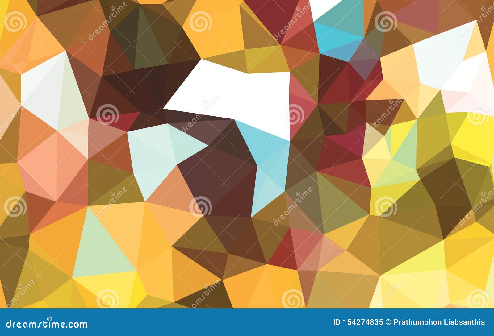 Light Yellow Vector Triangle Mosaic Template Stock Vector - Illustration of triangular, backdrop ...