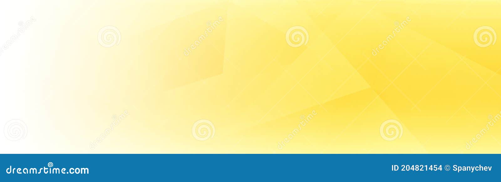 Light Yellow Wide Banner Background Stock Illustration - Illustration ...