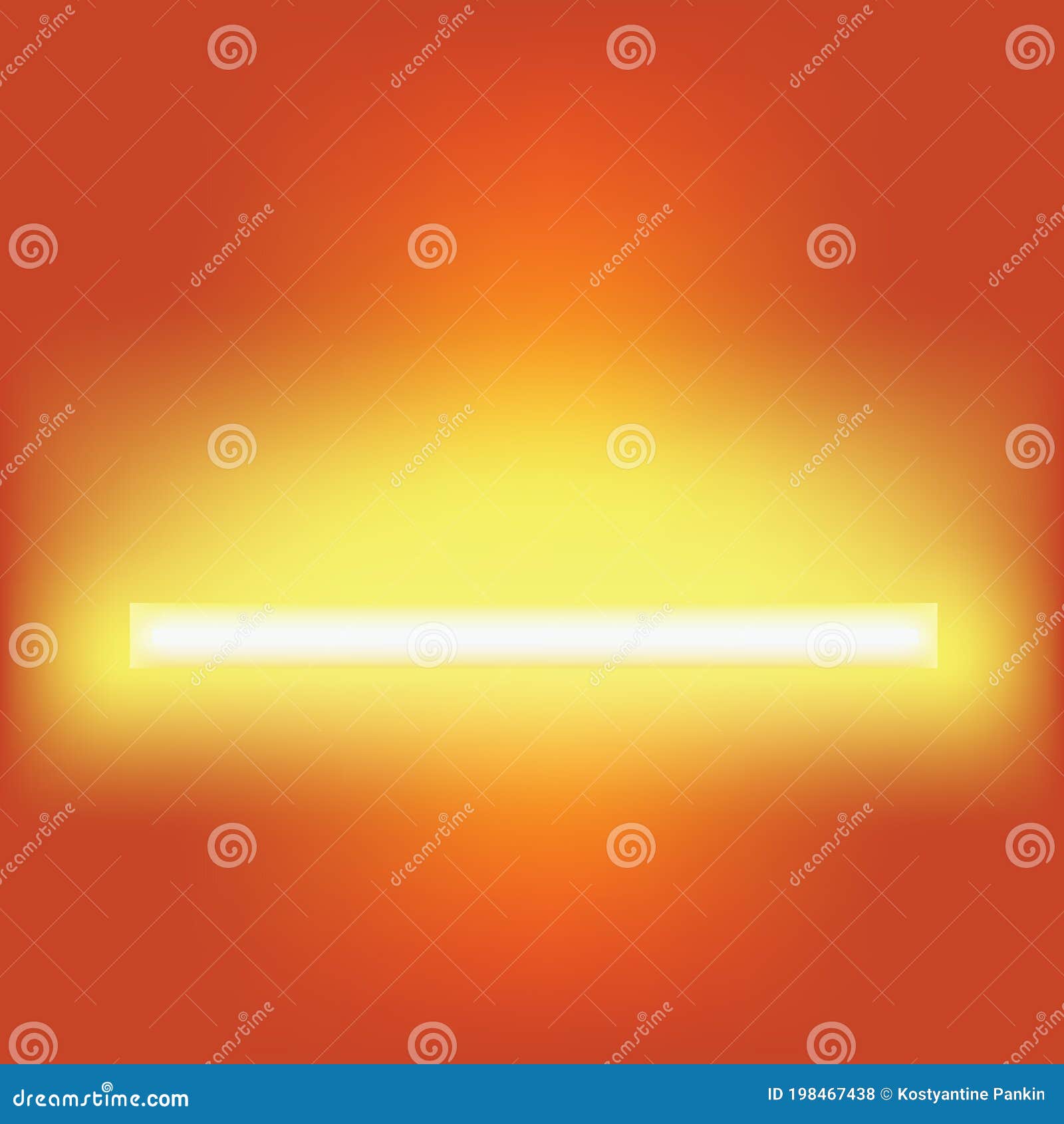 Lightbar with bright stock vector. Illustration of attention - 198467438