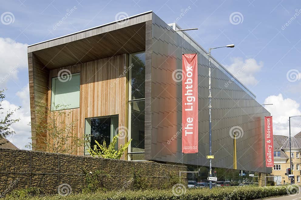 Lightbox Art Gallery, Woking Editorial Photo - Image of place, outdoors ...