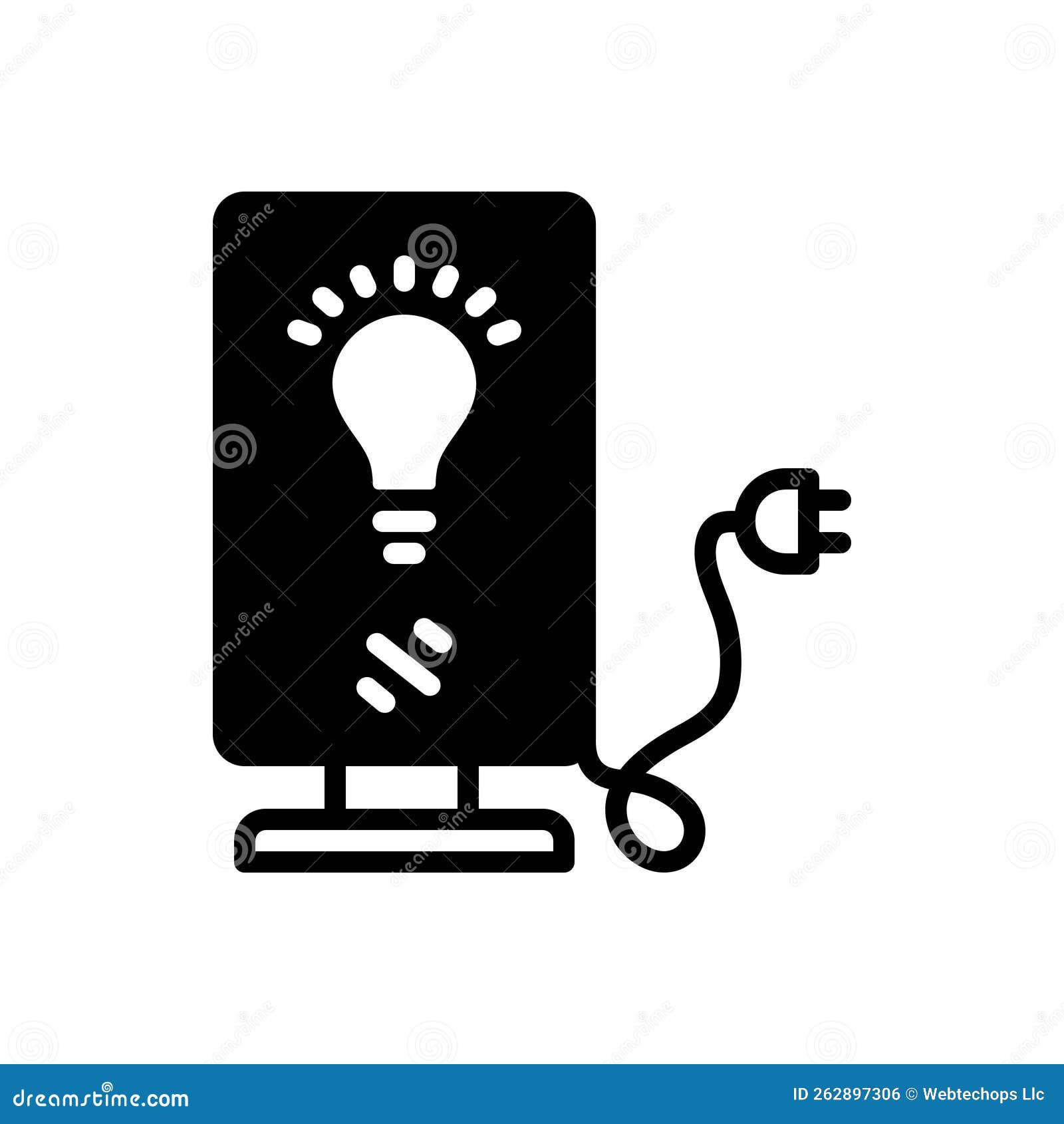 Black Solid Icon for Lightbox, Advertising and Digital Stock ...