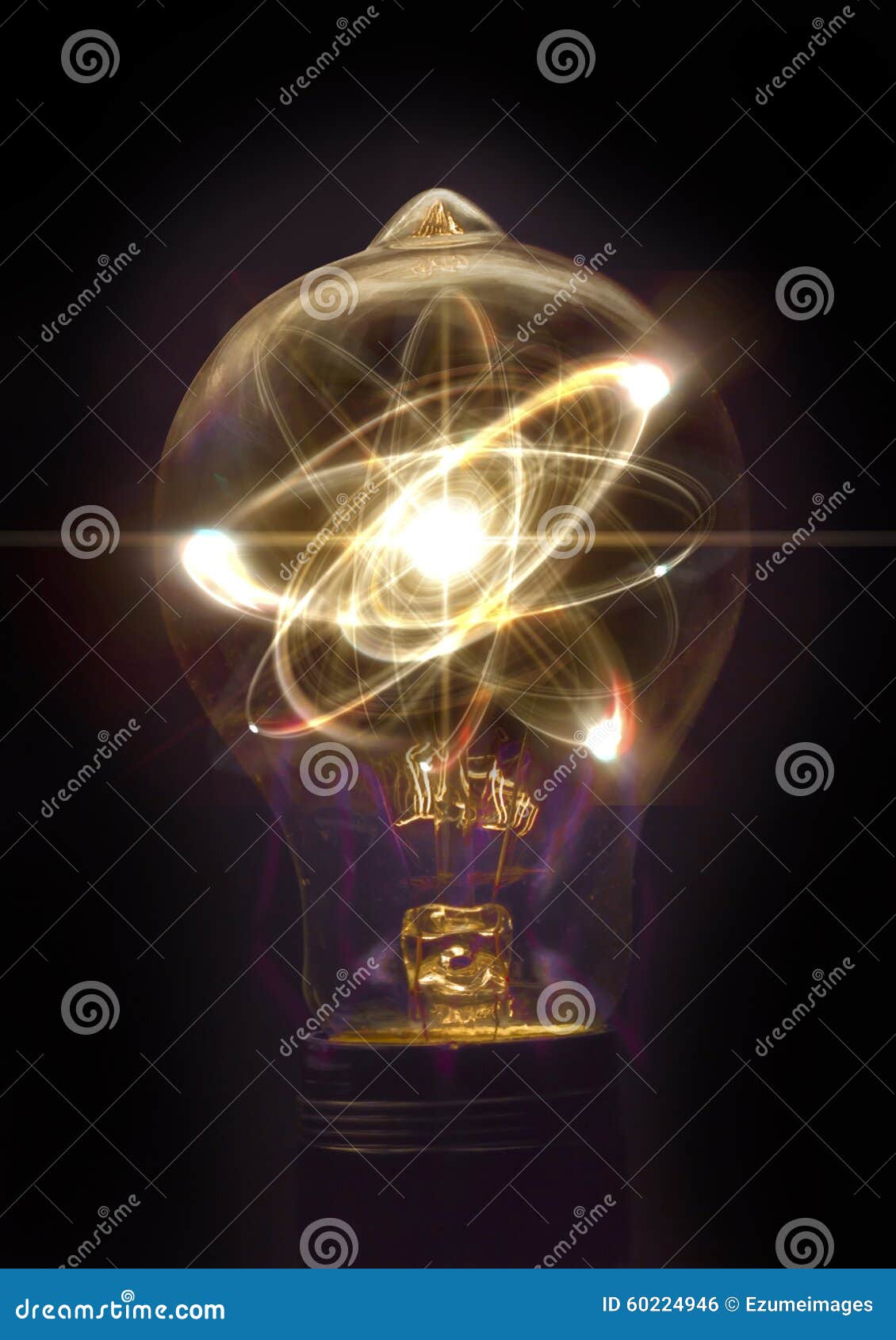 Atomic Particle Background As Theme Of Physics Royalty-Free Stock Photo ...