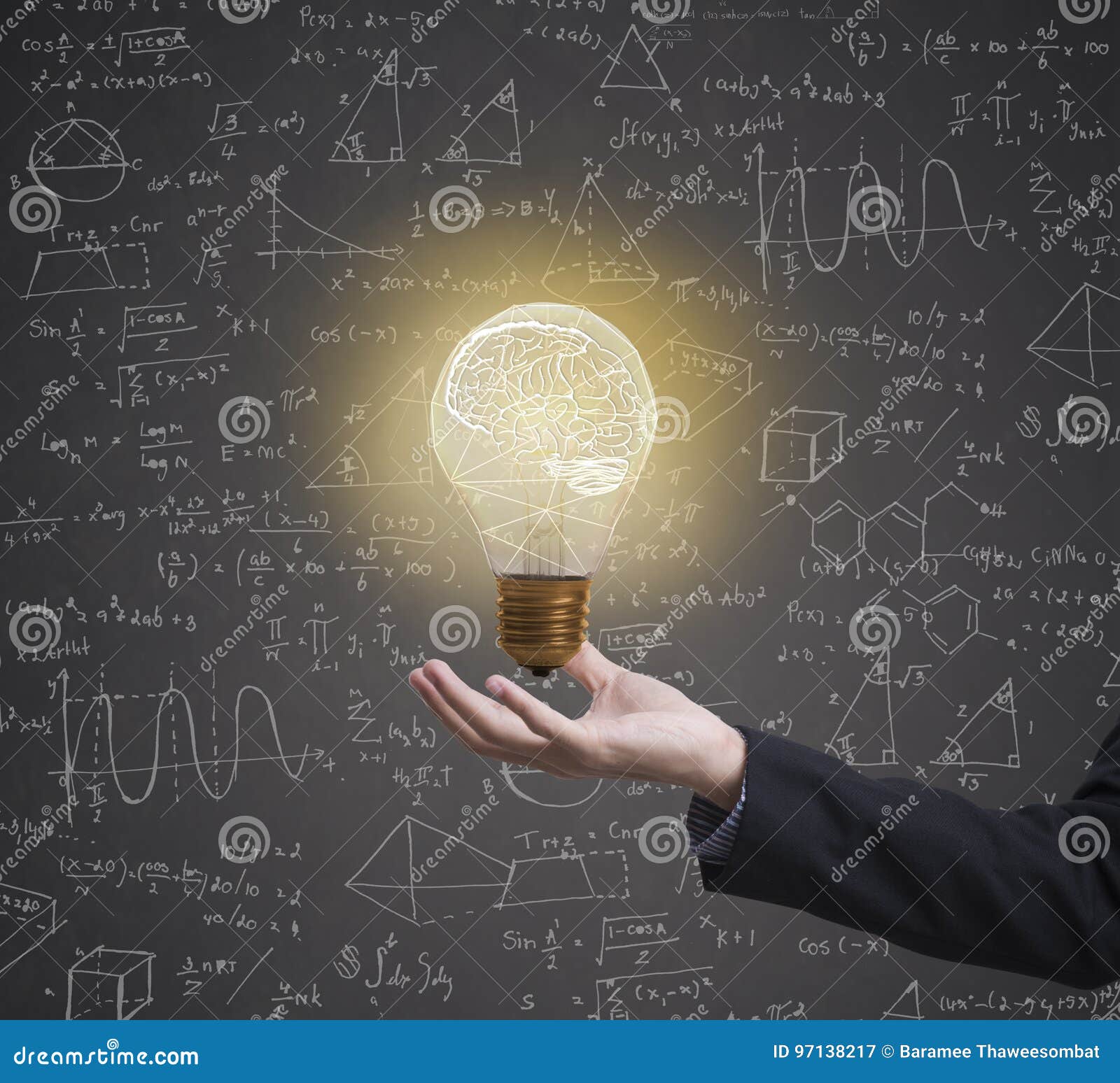 Idea Math Formulas Stock Photography | CartoonDealer.com #113116334