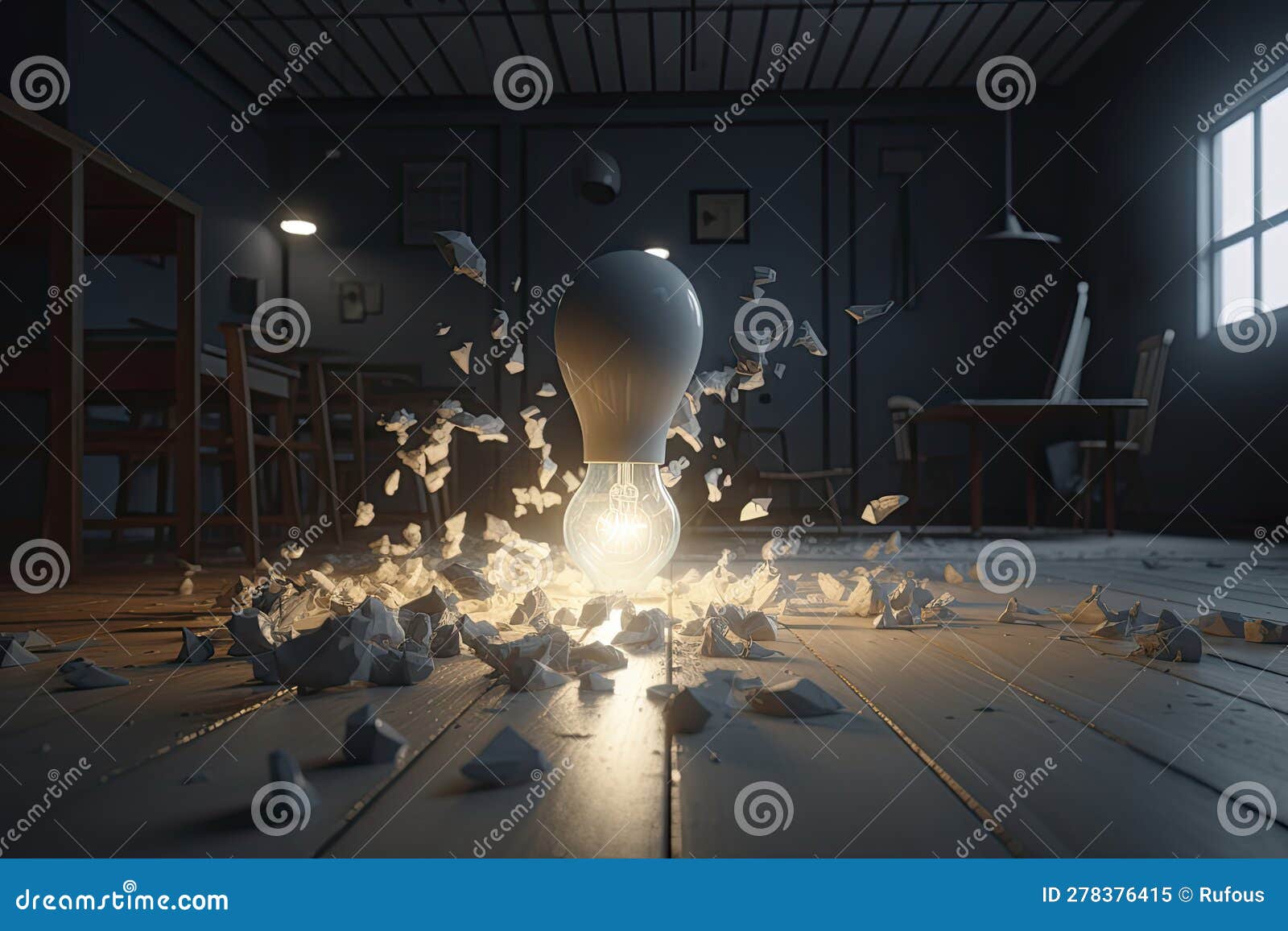 UNSTOPPABLE Concept Blurred Background Stock Illustration ...