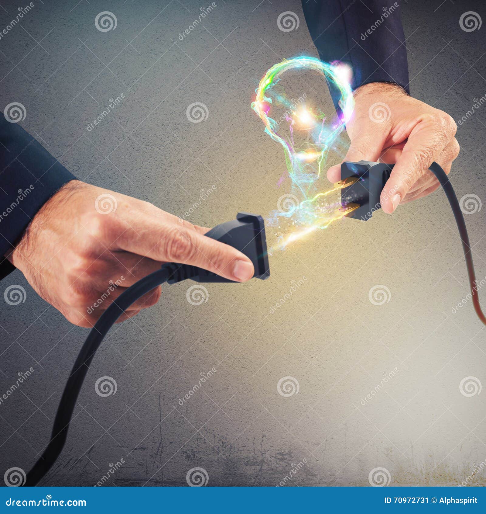 Lightbulb connection stock image. Image of exchange, glowing - 70972731