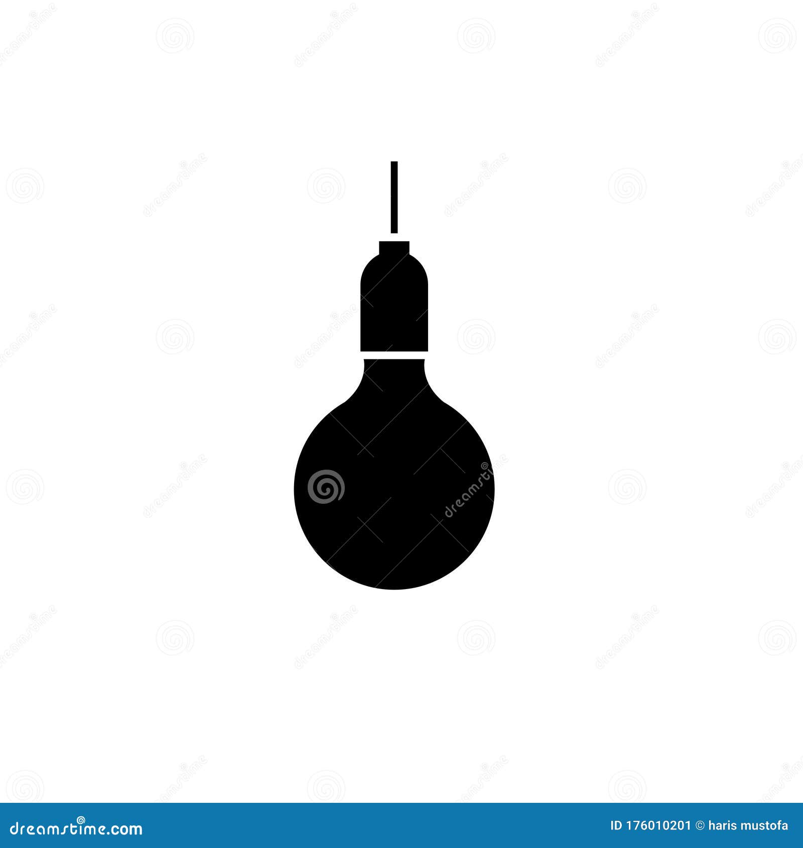 Lightbulb Graphic Design Template Vector Isolated Stock Vector ...