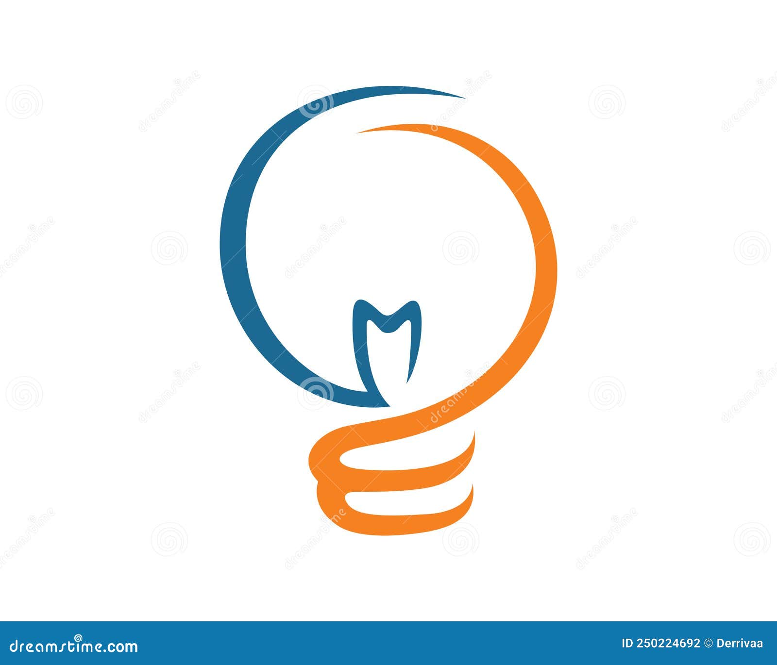 Lightbulb and Great Idea Symbol Visualized with Simple Touch Stock ...