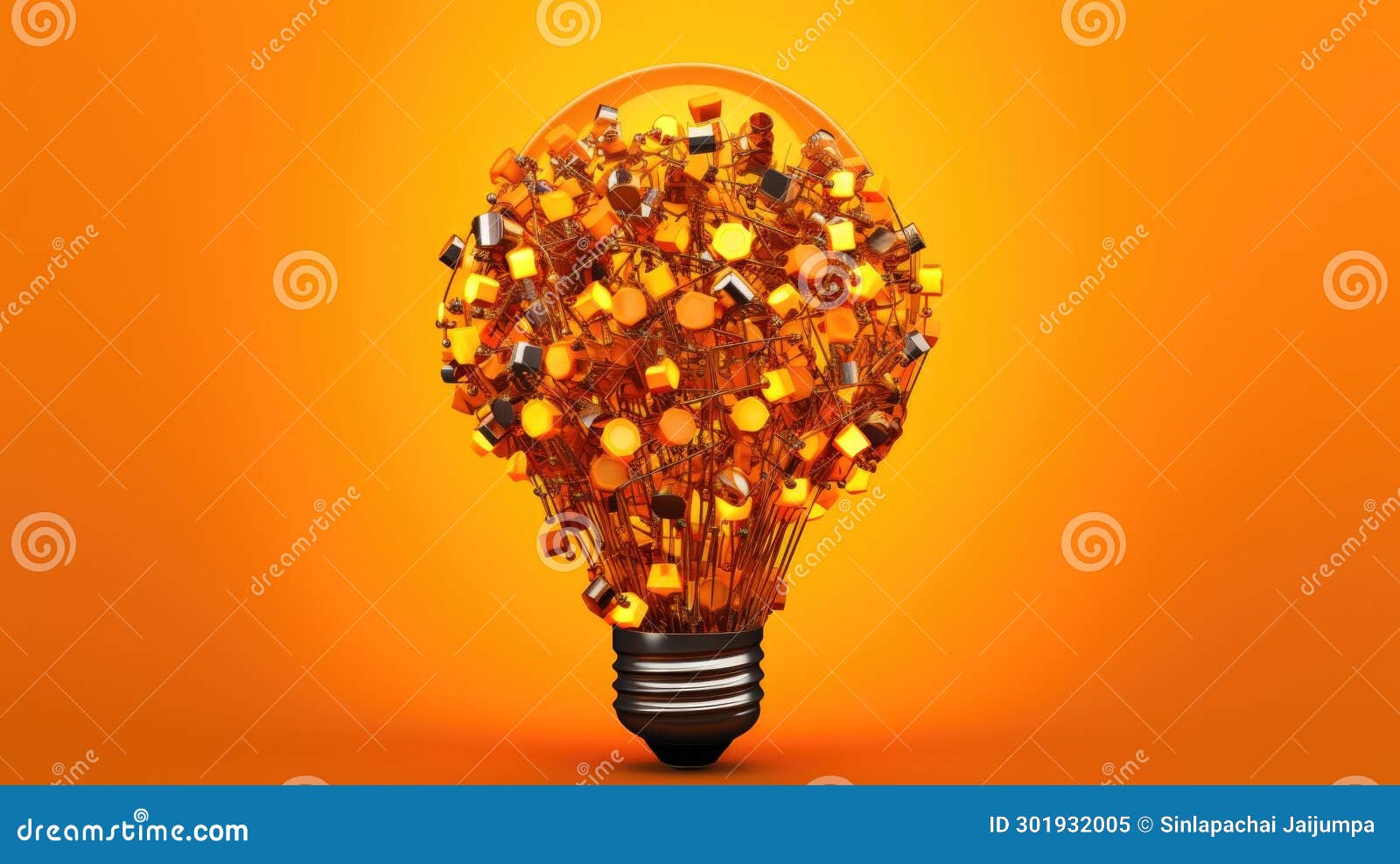 Lightbulb. New Ideas Inspiration and Innovation Technology Concept ...
