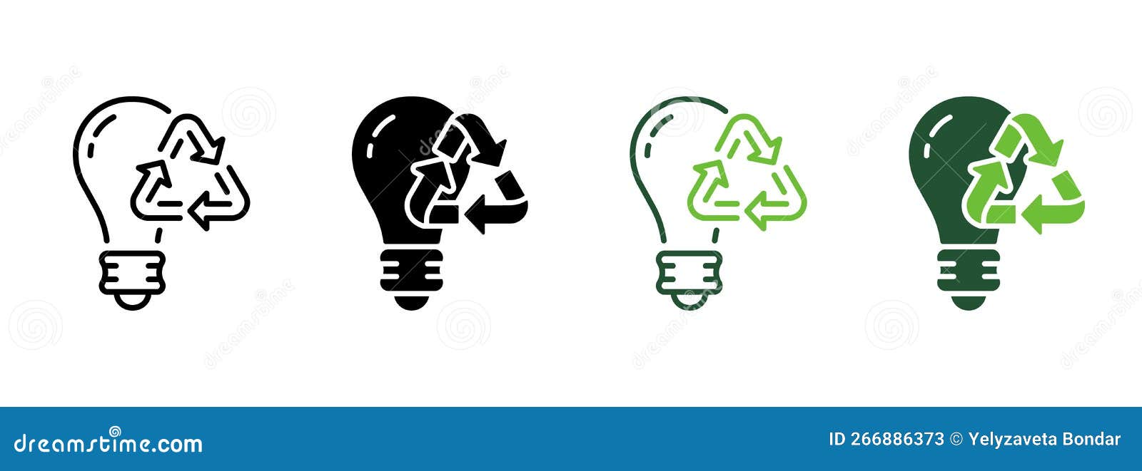 Lightbulb Renewable Electricity Resource Line And Silhouette Icon Set ... Lightbulb Renewable Electricity Resource Line And Silhouette Icon Set ...