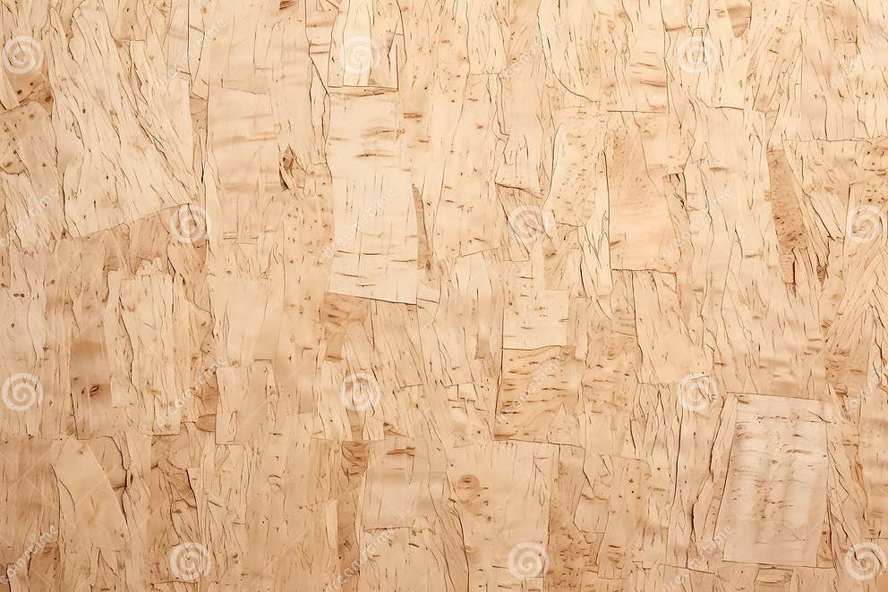 Lightcolored Osb Wood Panel Texture Stock Illustration - Illustration ...