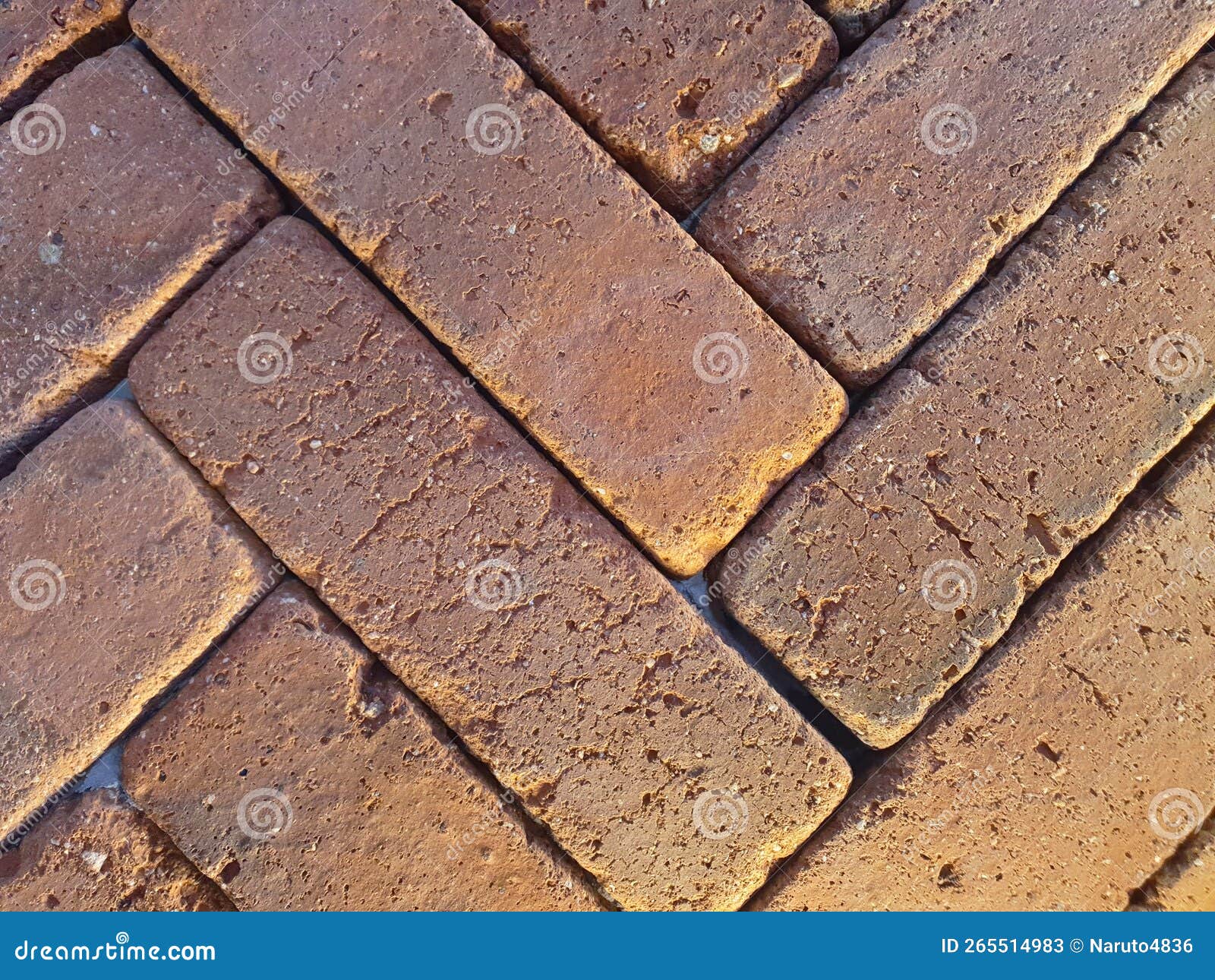 Lighted Brick Wall Background Stock Image - Image of dirty, concrete ...