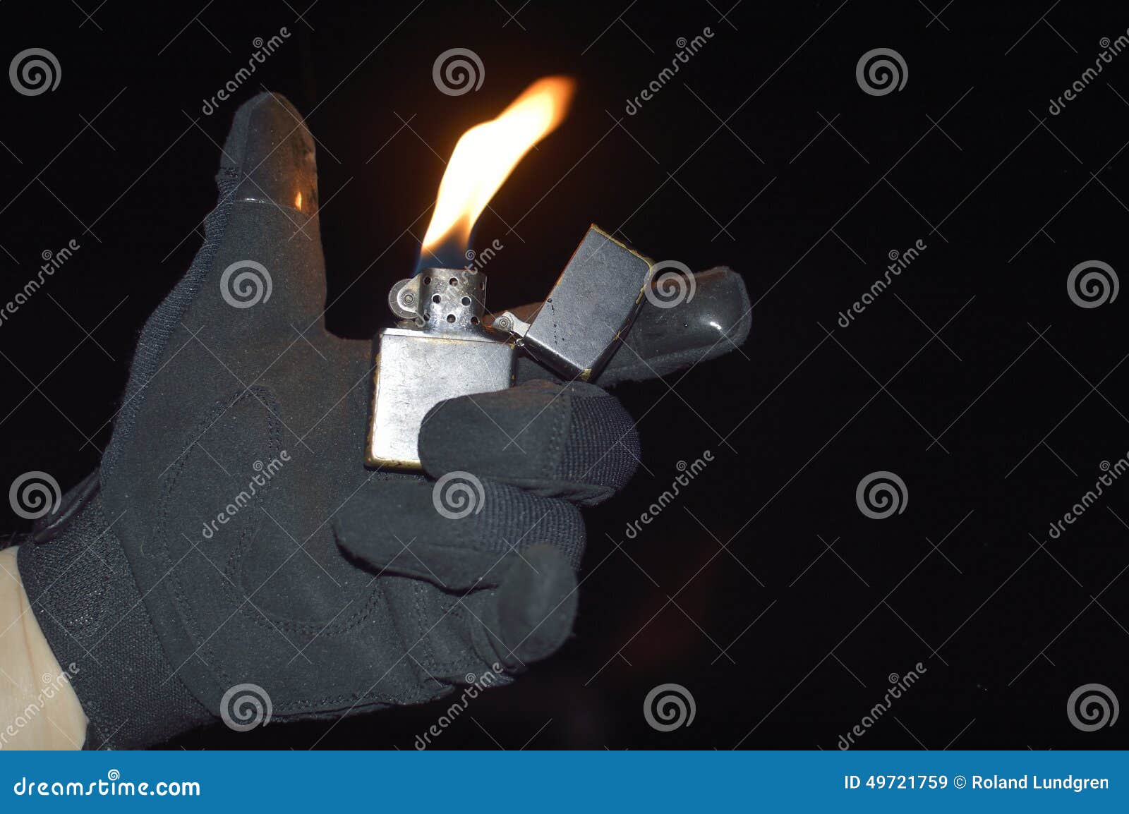 Lighted lighter stock image. Image of lighter, light - 49721759