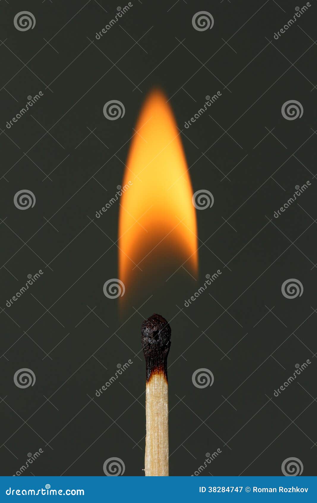 Lighted Match In A Woman`s Hand And A Fire Alarm On A Blue Background ...