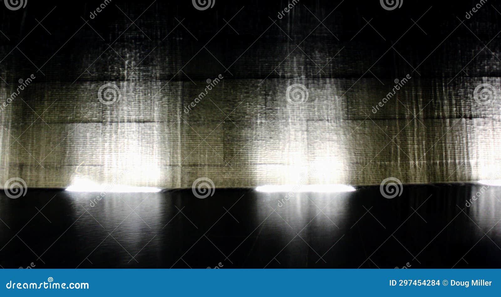 Lighted Water Fountain at Night Stock Photo - Image of scape, water ...