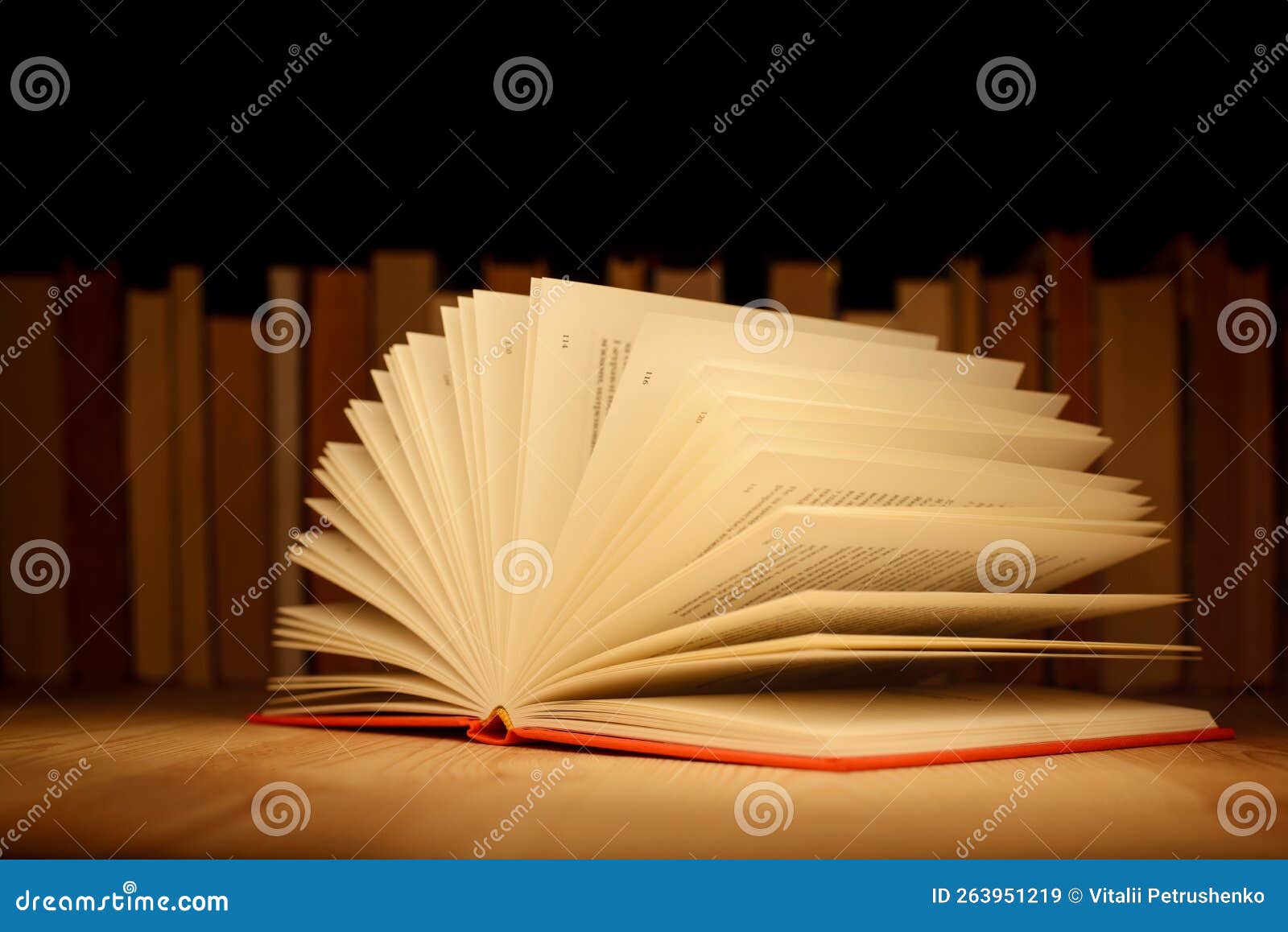 Stack of Other Books on the Black Background Stock Image - Image of ...
