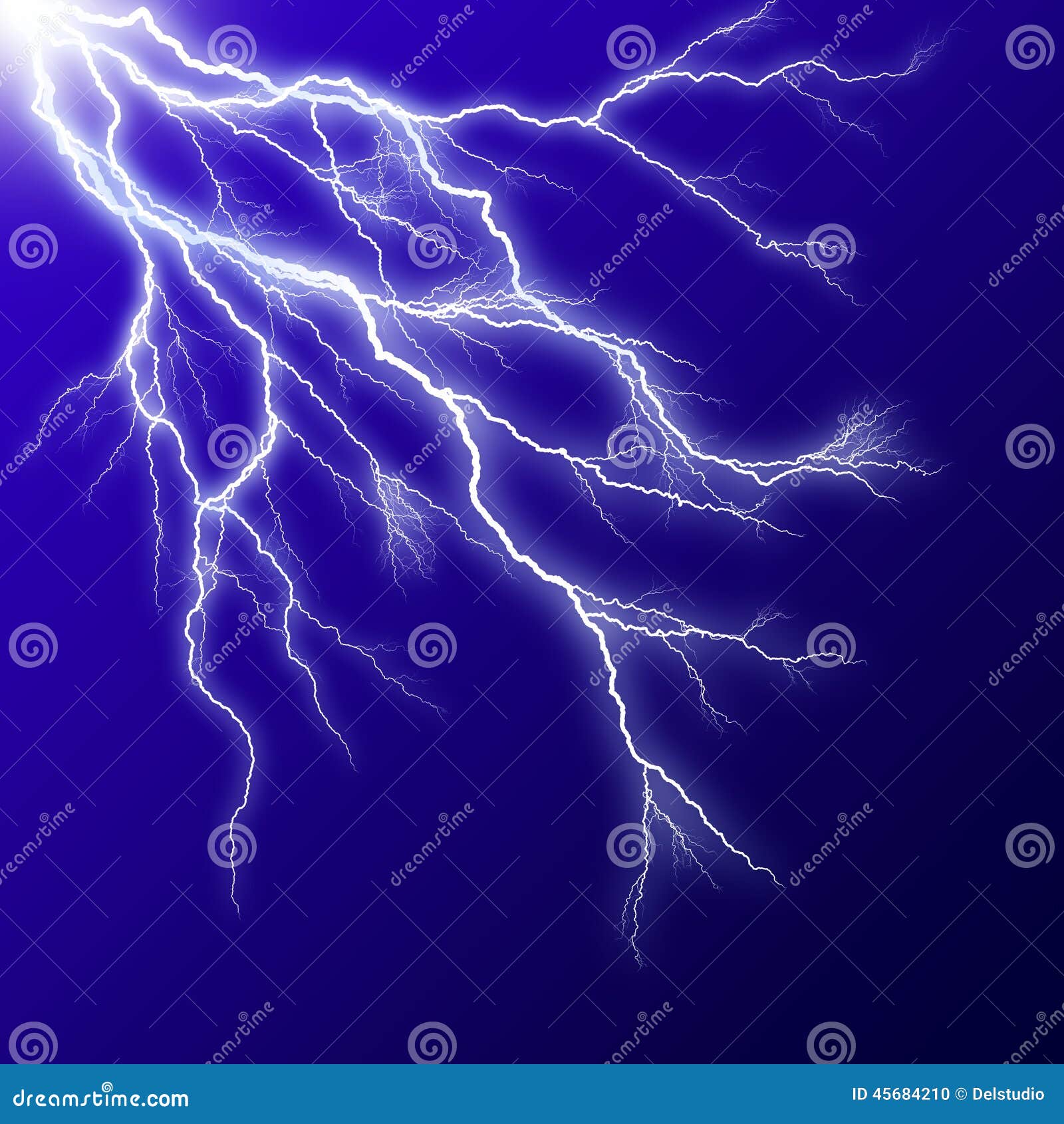 Lightening effect stock illustration. Illustration of flash - 45684210