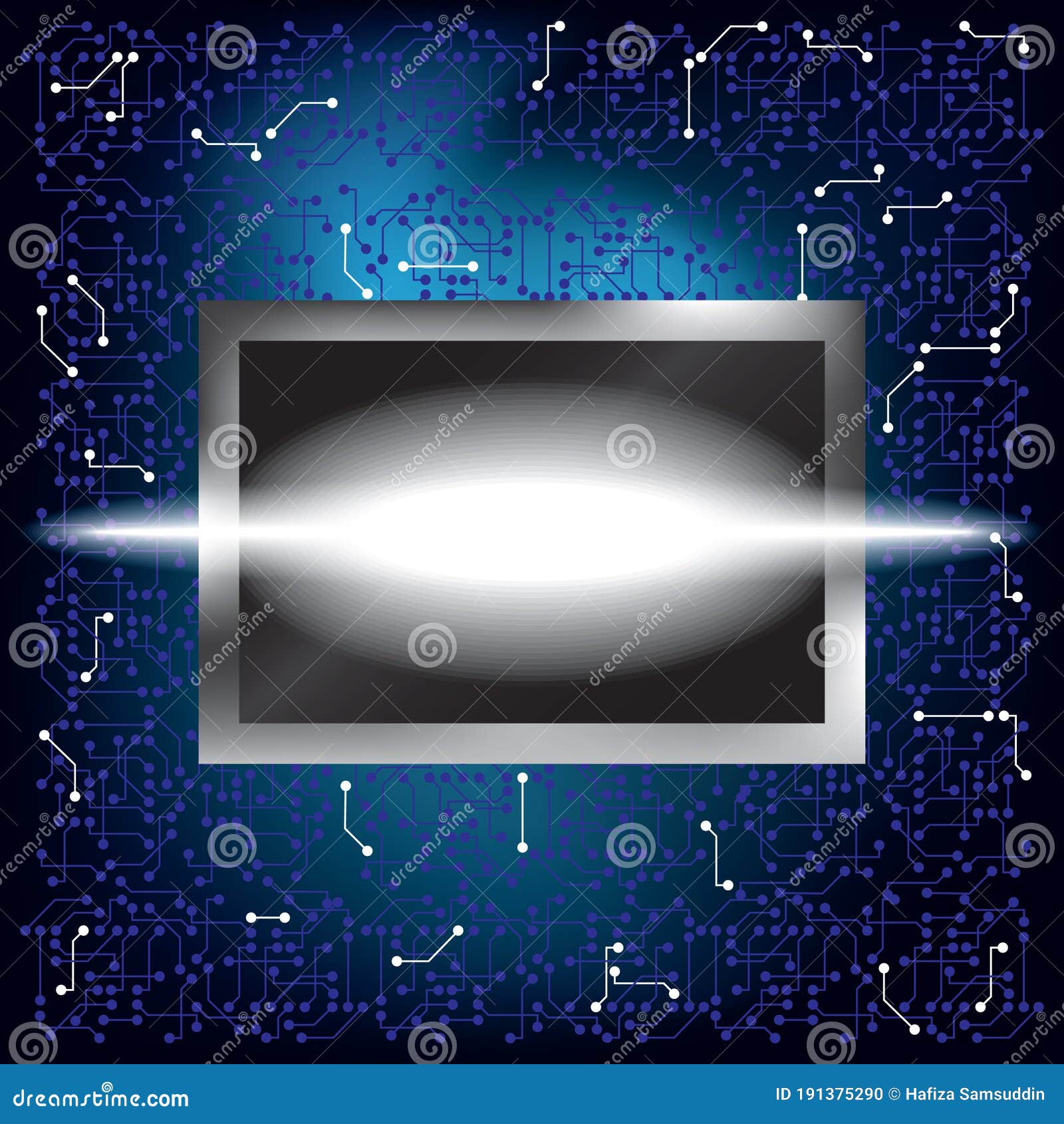 Lightening Fast Technology. Vector Illustration Decorative Design Stock ...