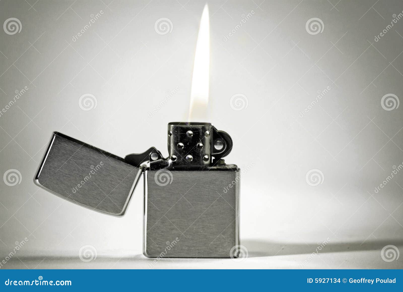 Lighter stock photo. Image of white, flame, spark, metal - 5927134
