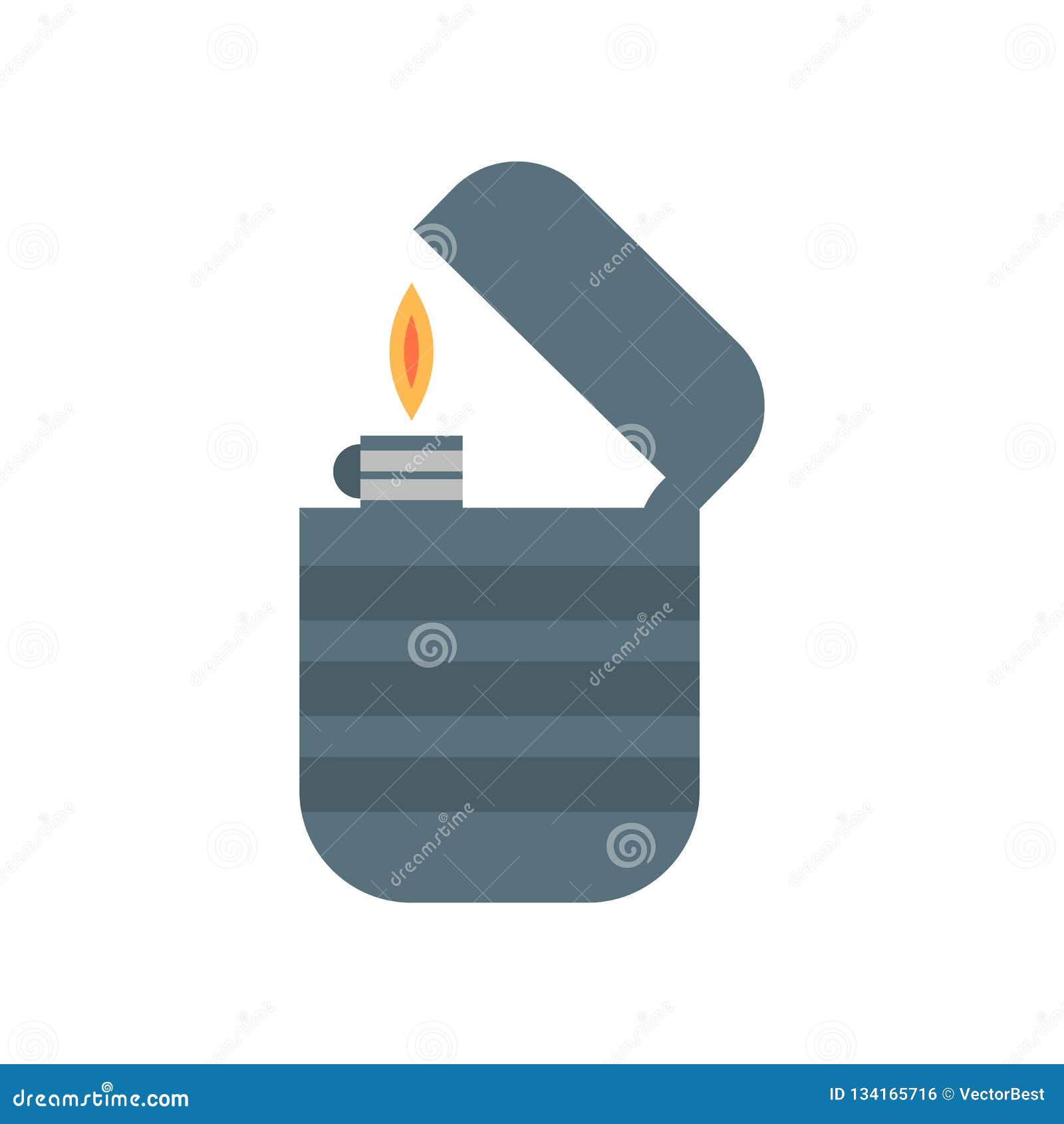 Lighter Icon Vector Sign and Symbol Isolated on White Background ...