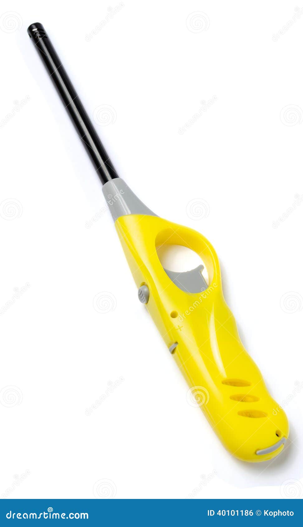 Lighter for kitchen stock photo. Image of butane, grey - 40101186