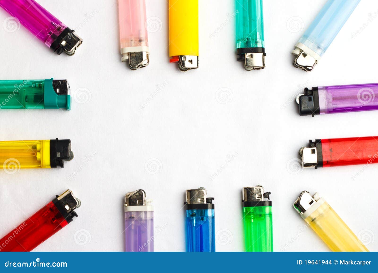 Lighters Colorful stock photo. Image of light, electronic - 19641944