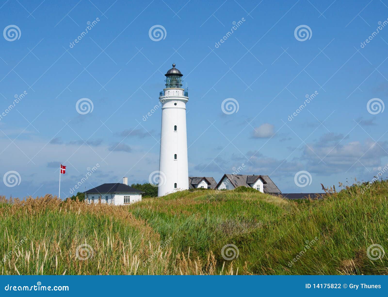 Lighthouse stock photo. Image of blue, countryside, watch - 14175822