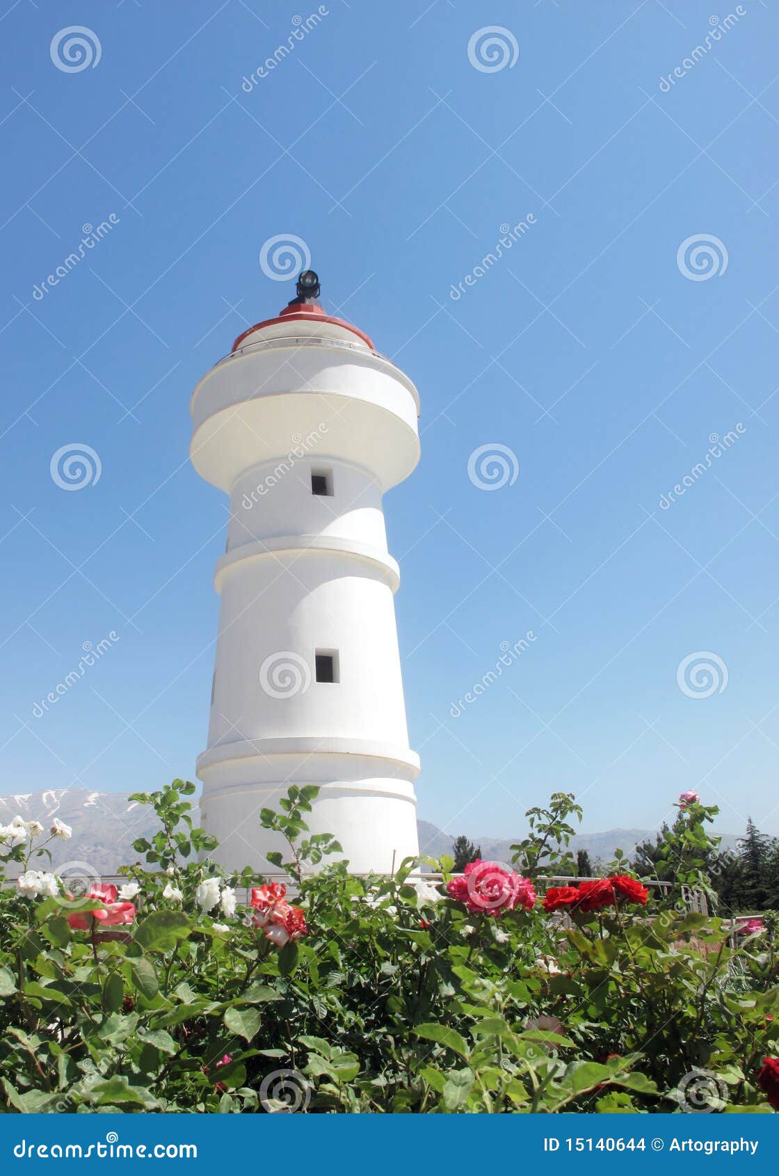 Lighthouse stock photo. Image of outside, isolated, foreground - 15140644