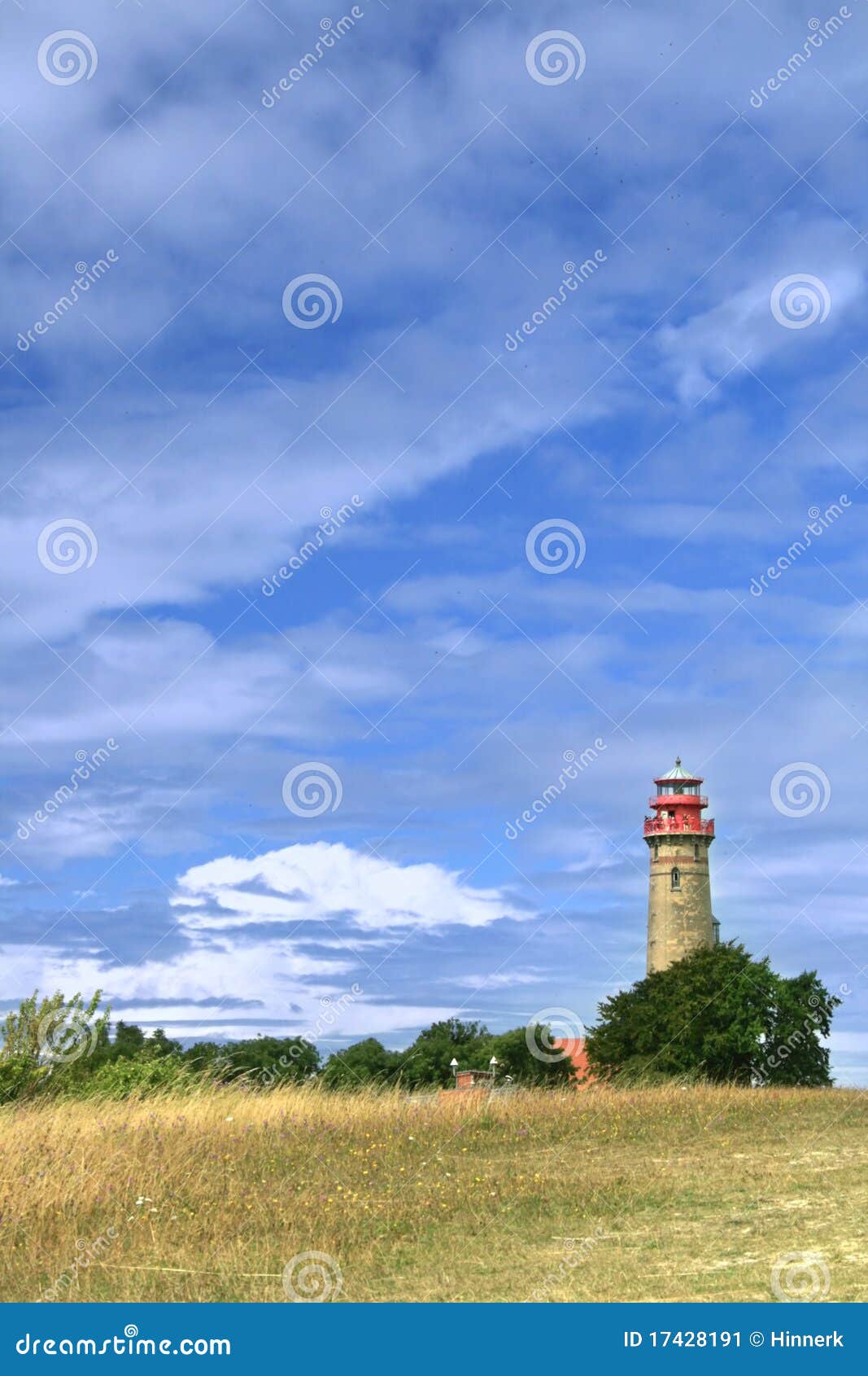 Lighthouse stock image. Image of tree, yellow, germany - 17428191