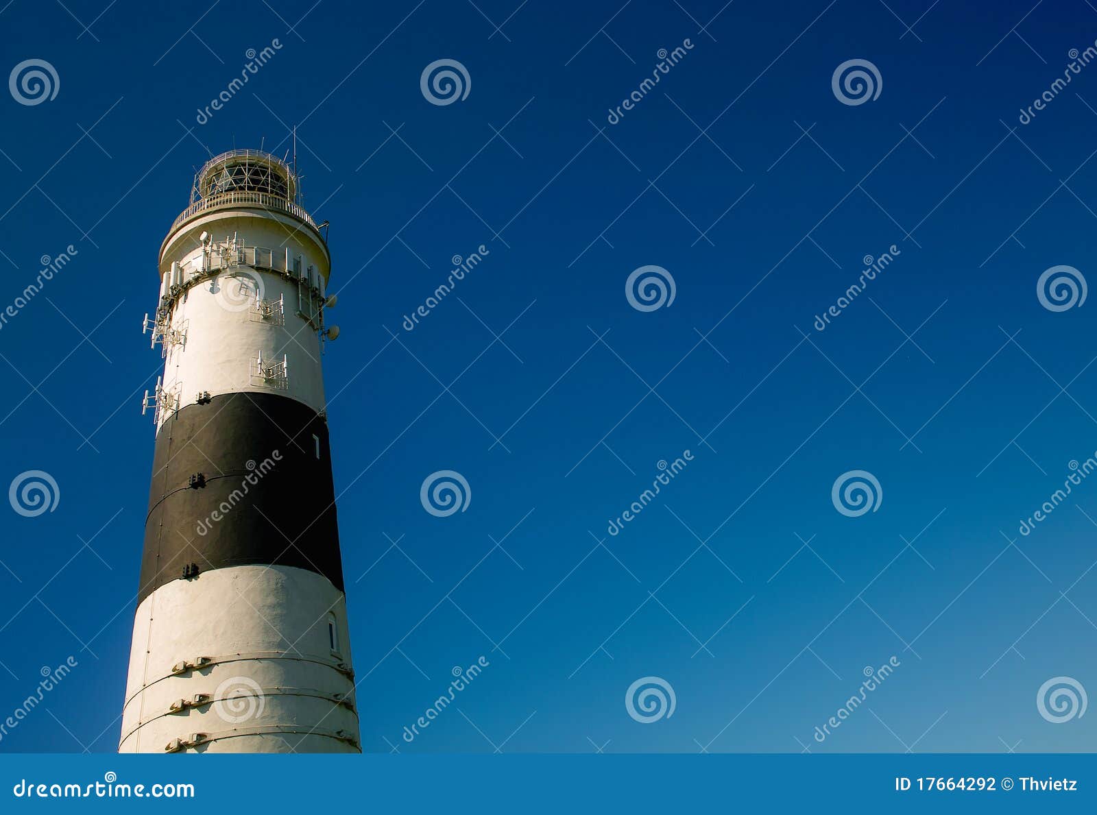 Lighthouse stock photo. Image of blue, island, black - 17664292