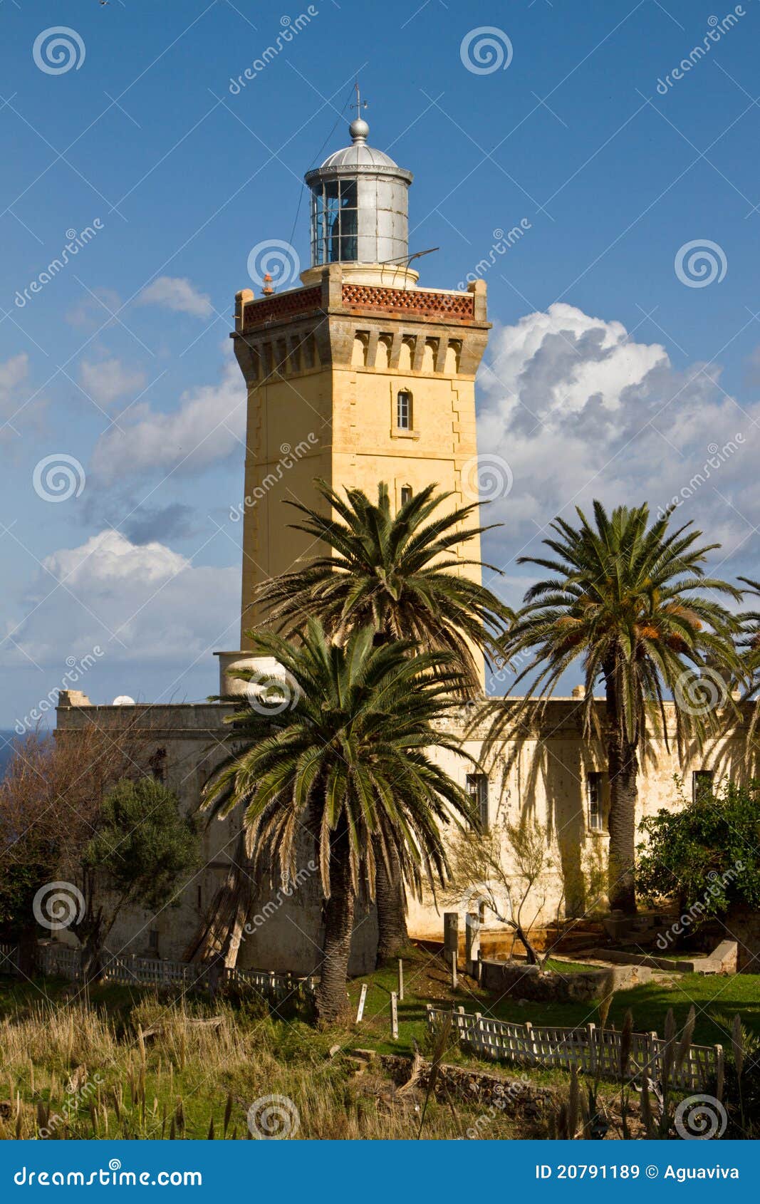 Lighthouse stock image. Image of tangier, mediterranean - 20791189