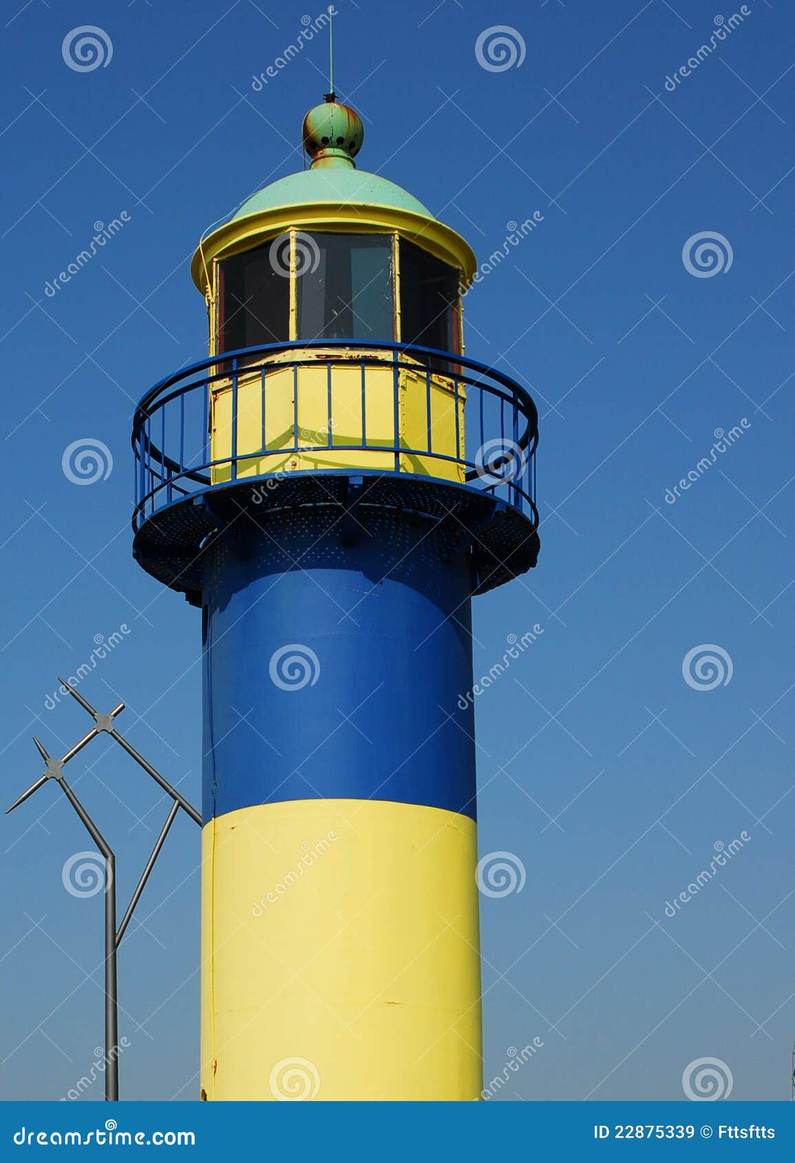 Lighthouse stock image. Image of northern, bright, yellow - 22875339