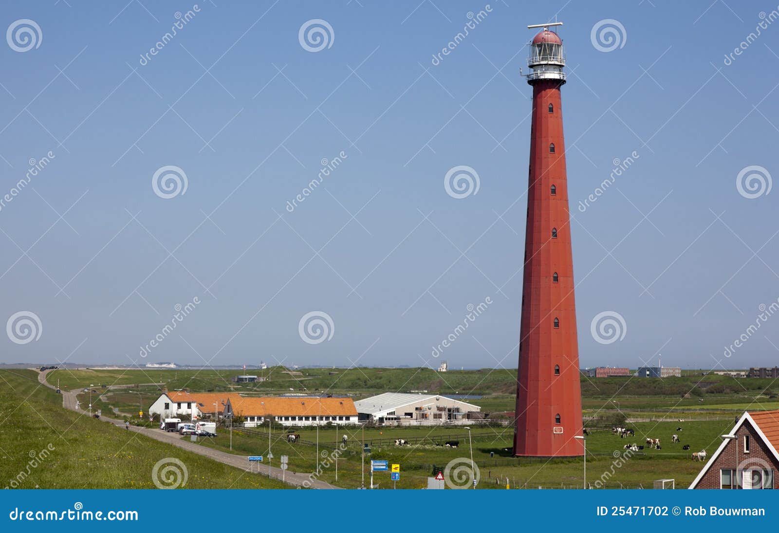Lighthouse stock photo. Image of nord, dutch, evening - 25471702