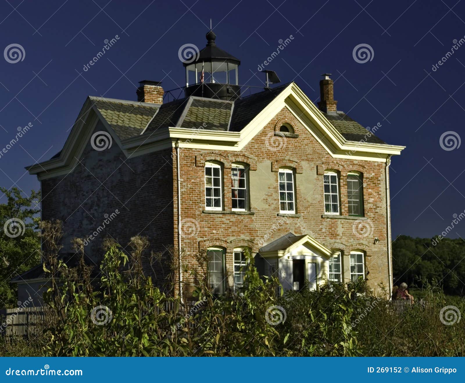 Lighthouse stock photo. Image of real, country, blue, lighthouse - 269152