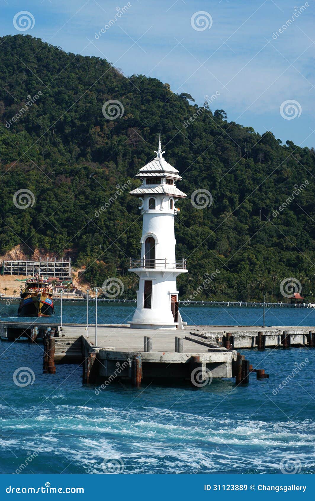 Lighthouse stock image. Image of autumn, attraction, buddha - 31123889