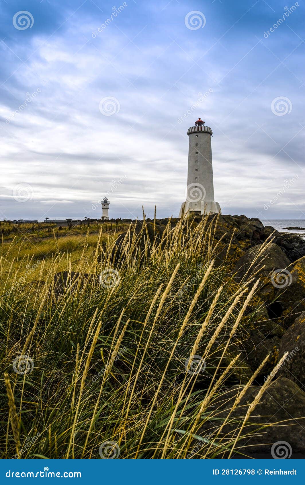 Lighthouse, Akranes, Iceland Stock Photo - Image of building, nordic ...