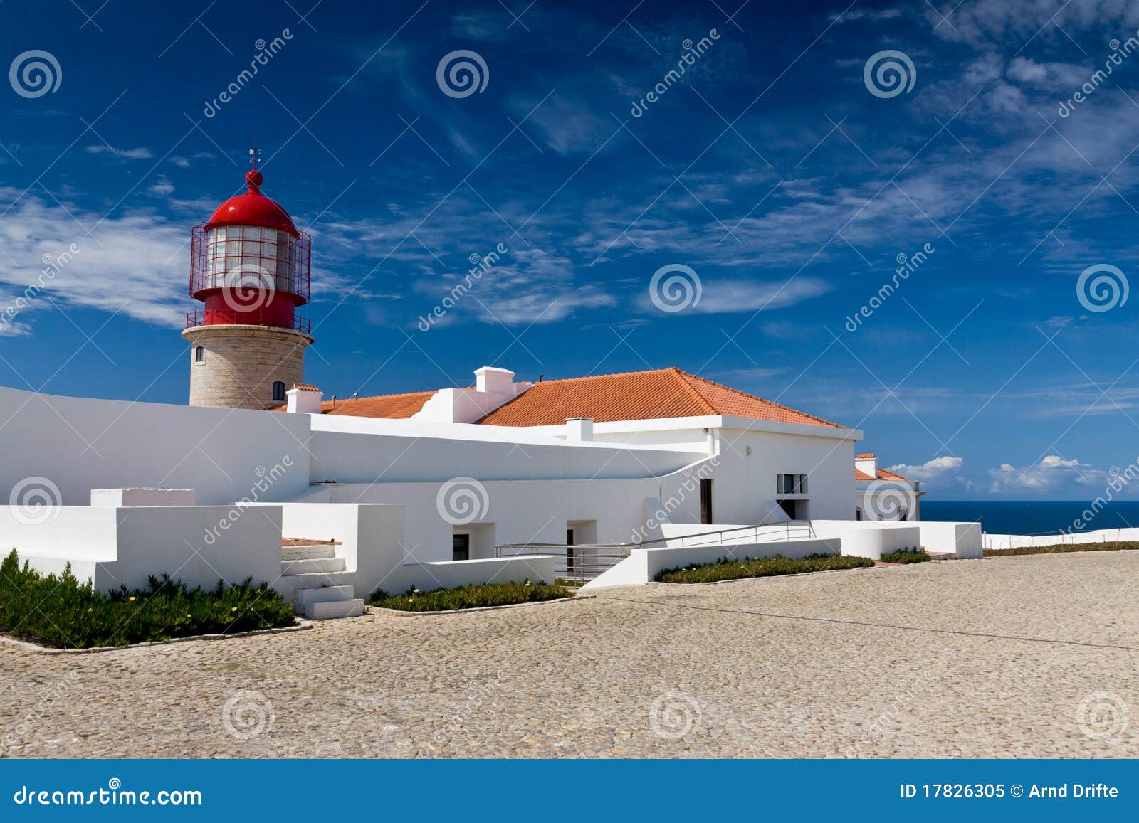 Lighthouse Algarve stock image. Image of travel, sagres - 17826305