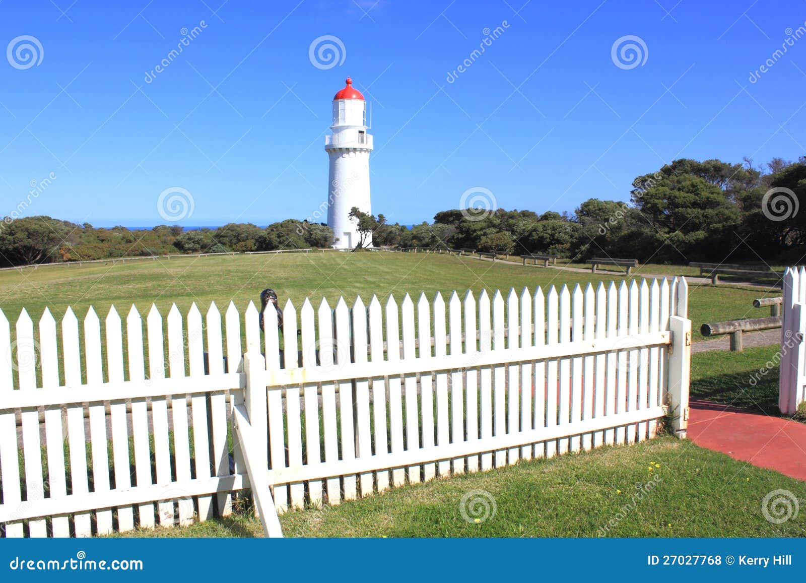 Lighthouse in Australia stock photo. Image of island - 27027768