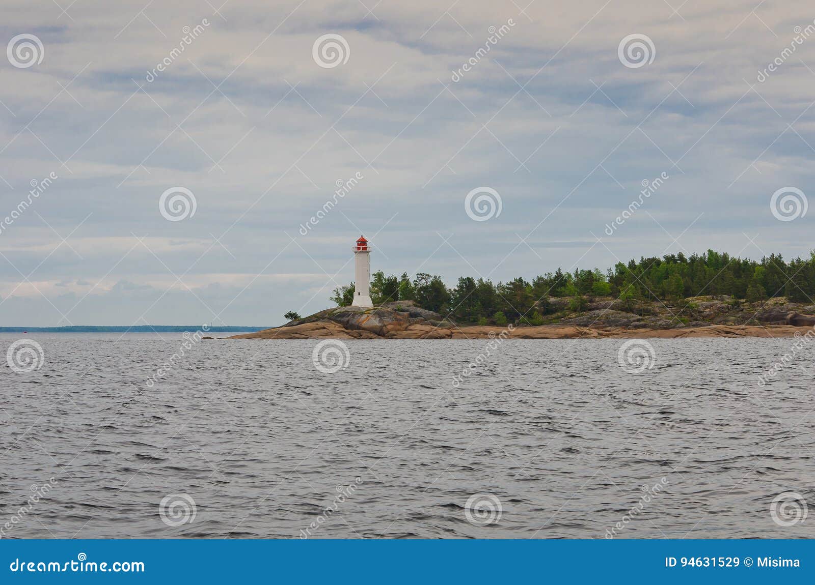 Lighthouse in the Baltic Sea Stock Image - Image of blue, light: 94631529