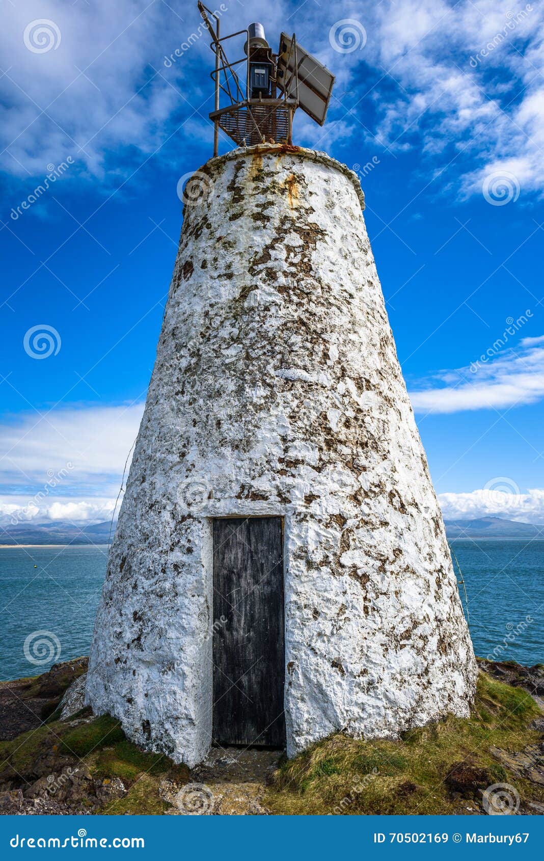 Lighthouse Beacon stock image. Image of rock, island - 70502169