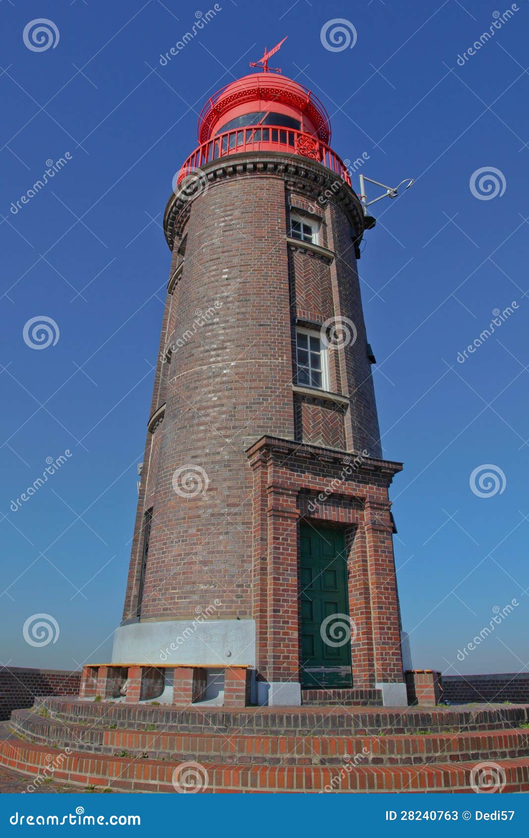 Lighthouse in Bremerhaven, Germany Stock Image - Image of vertical ...