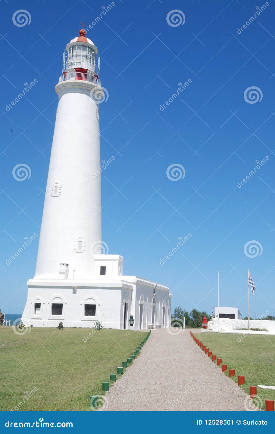 Lighthouse building stock image. Image of ships, beacon - 12528501